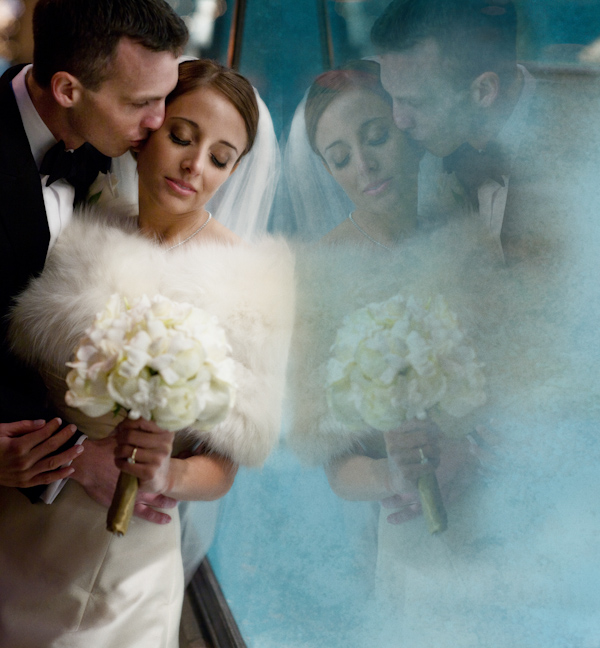 wedding photo by J Garner Photography, the happy couple, reflection ...