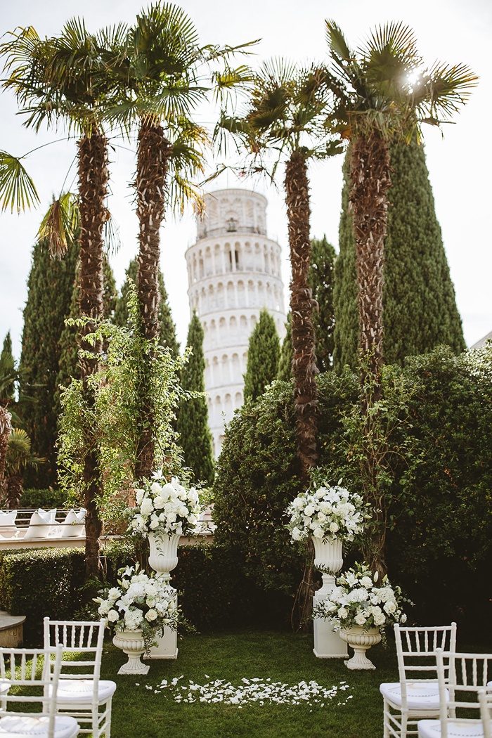 We’ve Never Seen a Wedding Like This One Beneath the Leaning Tower of ...