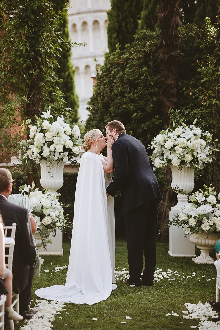 We’ve Never Seen a Wedding Like This One Beneath the Leaning Tower of ...